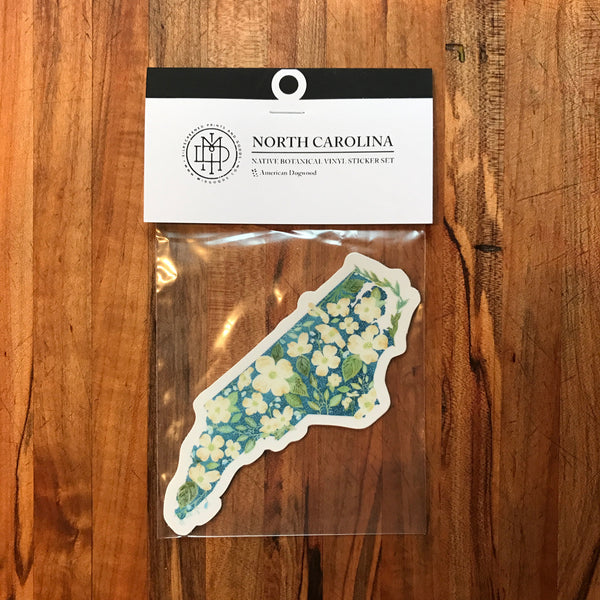 North Carolina Sticker Set of 3 – M.I.D. Goods